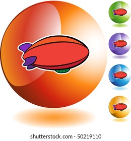 Blimp Stock Vector (Royalty Free) 50219110 | Shutterstock