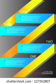 Block Flow Chart Design Stock Vector (Royalty Free) 127352807 ...