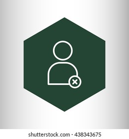 Block User Icon Stock Vector (Royalty Free) 438343675 | Shutterstock