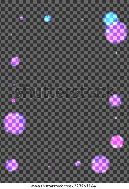 Blue Flare Background Transparent Vector Dot Stock Vector (Royalty Free ...