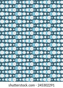 Blue Repeating Circle Pattern Over Blue Stock Vector (Royalty Free) 245302291 | Shutterstock
