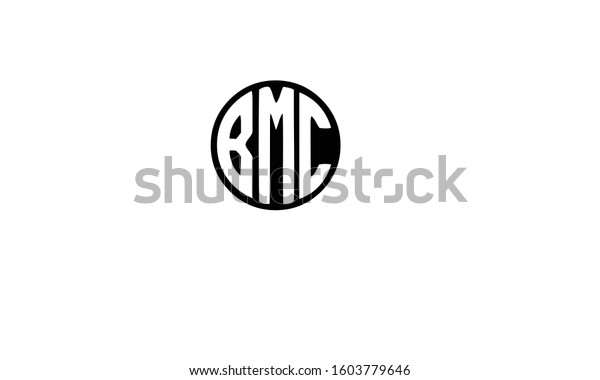 Bmc Abstract Vector Logo Monogram Template Stock Vector (Royalty Free ...
