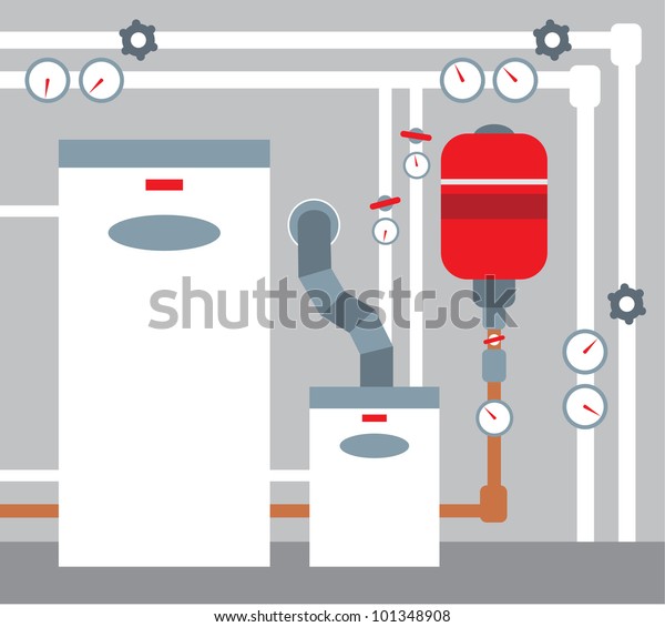 Boiler Room Vector Stock Vector (Royalty Free) 101348908 | Shutterstock
