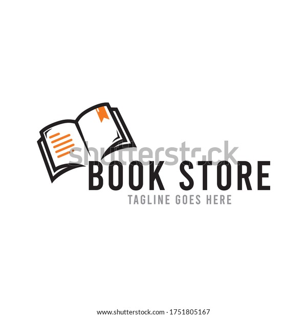 Book Store Logo Icon Vector Template Stock Vector (Royalty Free ...