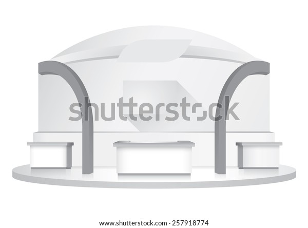Booth Template Stock Vector (Royalty Free) 257918774 | Shutterstock