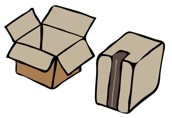 Cardboard Box Scribble: Over 1,825 Royalty-Free Licensable Stock ...