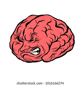 Brain Character Pain Comic Book Cartoon Stock Vector (Royalty Free ...