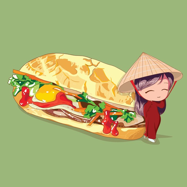 Banh Mi Cartoon: Over 25 Royalty-Free Licensable Stock Vectors & Vector ...