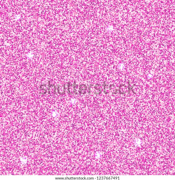 Bright Pink Glitter Texture Vector Seamless Stock Vector (Royalty Free ...