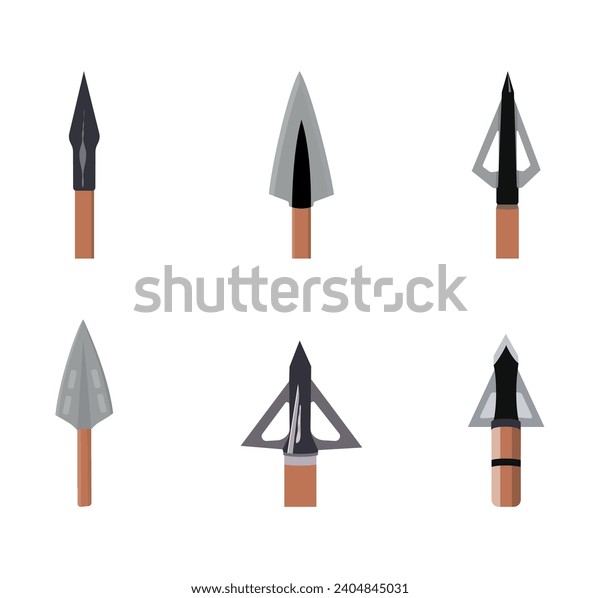 18 Broad Head Arrow Vector Illustration Royalty-Free Images, Stock ...