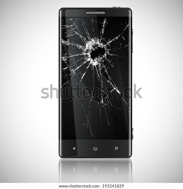 Smartphone Broken Screen: Over 6,726 Royalty-Free Licensable Stock ...