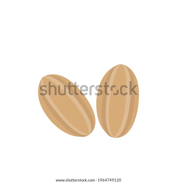 Brown Rice Comic Cartoon Vector Isolated Stock Vector (Royalty Free ...
