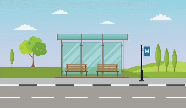 6,786 Bus Stop Cartoon Vector Royalty-Free Images, Stock Photos ...