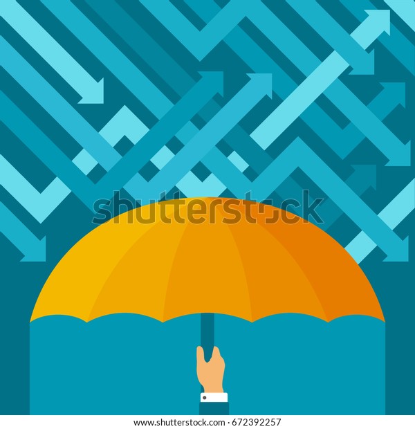 Business Avoidance Vector Concept Flat Style Stock Vector (Royalty Free ...