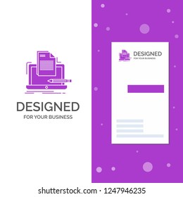 102 Laptop Company Visiting Card Design Images, Stock Photos, and Vectors | Shutterstock
