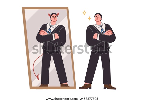 Best Evil Double Royalty-Free Images, Stock Photos & Pictures ...