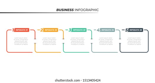 2 Step Process Infographic Template Vector Stock Vector (Royalty Free ...