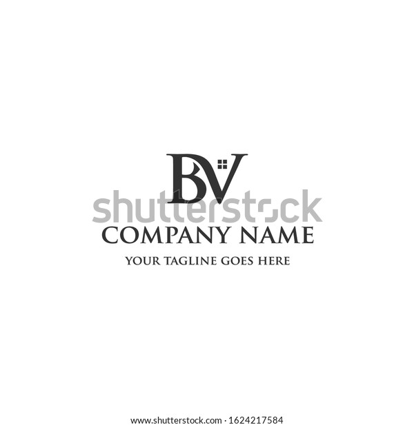 Bv Logo Window Form Element Which Stock Vector (Royalty Free ...