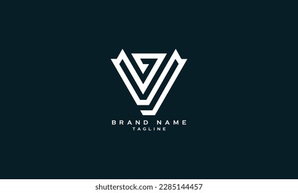 Vec Ve Vc Cv Abstract Initial Stock Vector (Royalty Free) 2273008193 ...