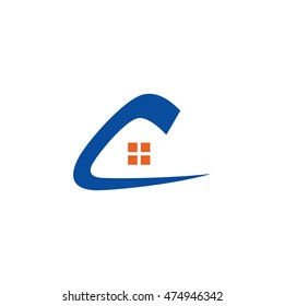 C House Logo Vector Stock Vector (Royalty Free) 474946342 | Shutterstock