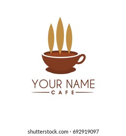 Cafe Vector Logo: vector de stock (libre de regalías) 692919097 ...