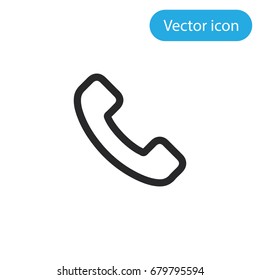 Call Answer Vector Icon Illustration Symbol Stock Vector (Royalty Free ...