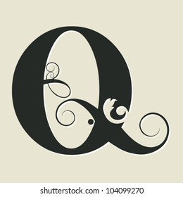 7,359 Q Calligraphy Stock Vectors, Images & Vector Art | Shutterstock