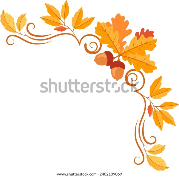 Fall Leaves Corner: Over 16,383 Royalty-Free Licensable Stock ...
