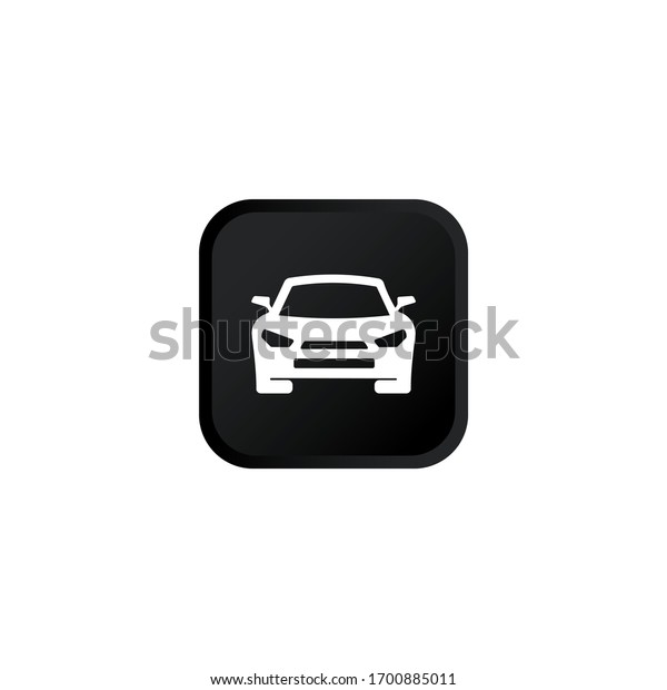 Car Icon Modern Button Web Appstore Stock Vector (Royalty Free ...