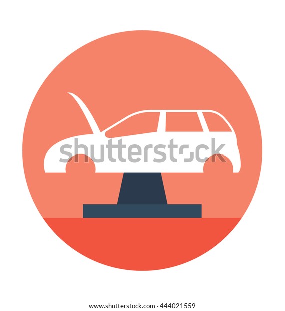 Car Jack Vector Icon Stock Vector (Royalty Free) 444021559 | Shutterstock