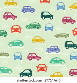 Car Pattern Vector Illustration Stock Vector (Royalty Free) 277147640 ...