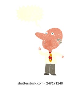 Cartoon Bald Man Asking Question Speech Stock Vector (Royalty Free) 249191248 | Shutterstock