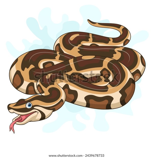 22 Burmese Python Python Bivittatus Stock Vectors and Vector Art ...