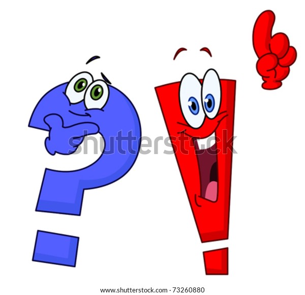 Punctuation Marks Cartoon: Over 4,460 Royalty-Free Licensable Stock ...