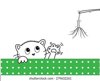 Cat Behind Table: Over 96 Royalty-Free Licensable Stock Illustrations ...