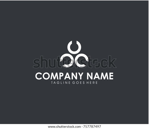 Ccc Initial Logo Design Stock Vector (Royalty Free) 757787497 ...