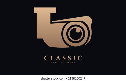 Cctv Security Abstract Monogram Vector Logo Stock Vector (Royalty Free ...