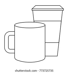 Mug Illustration Outline Images: Browse 78,553 Stock Photos & Vectors ...