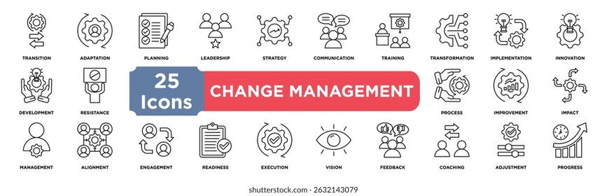 2+ Thousand Training Change Management Icon Royalty-Free Images, Stock Photos & Pictures ...