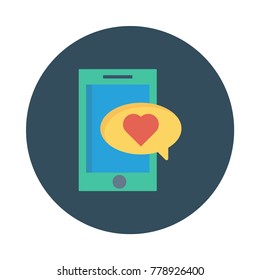 Chat Circle Flat Stock Vector (Royalty Free) 778926400 | Shutterstock