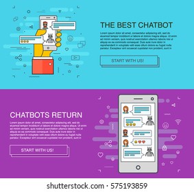 2,401 Chat Bot Banner Images, Stock Photos & Vectors | Shutterstock