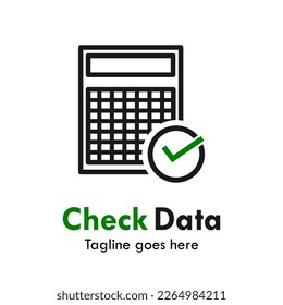 Check Data Design Logo Template Illustration Stock Vector (Royalty Free ...