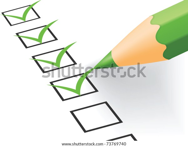 Check List Vector Illustration Eps Version Stock Vector (Royalty Free ...