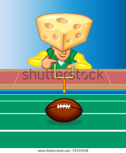 Cheese Head Stock Vector (Royalty Free) 92334208 | Shutterstock