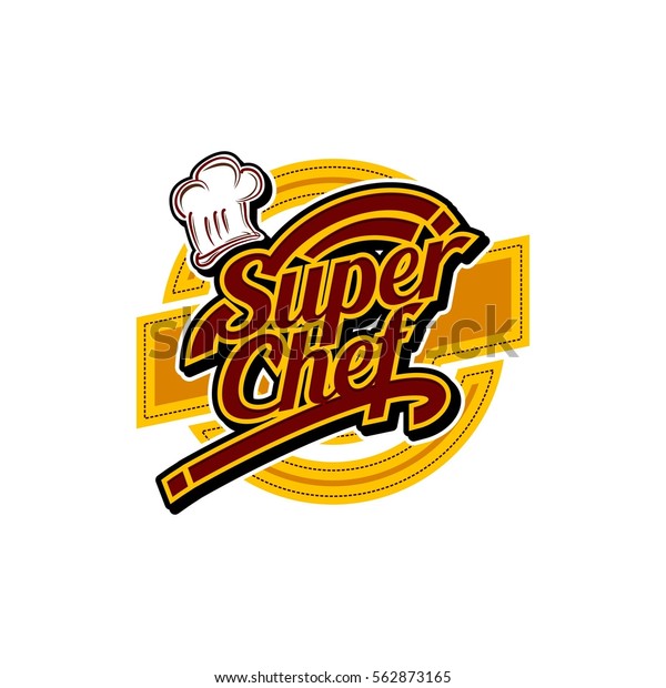 Chef Logo Super Chef Logo Logo Stock Vector (Royalty Free) 562873165 ...