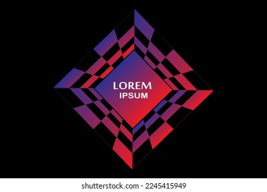 Chess Square Chess Pattern Used Background Stock Vector (Royalty Free ...