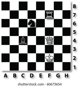 Chess Table Illustration Chess Table Vector Stock Vector (Royalty Free ...