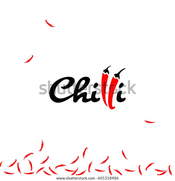 Chilli Logo Design Stock Vector (Royalty Free) 605318486 | Shutterstock