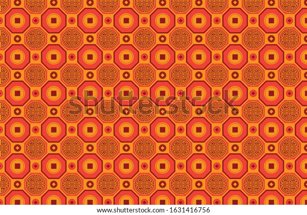 Chinese Pattern Chinese Knot Drawing Vector Stock Vector (Royalty Free ...