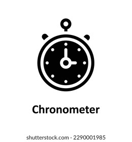 Chronometer Vector Solid Icons Simple Stock Stock Vector (Royalty Free) 2290001985 | Shutterstock
